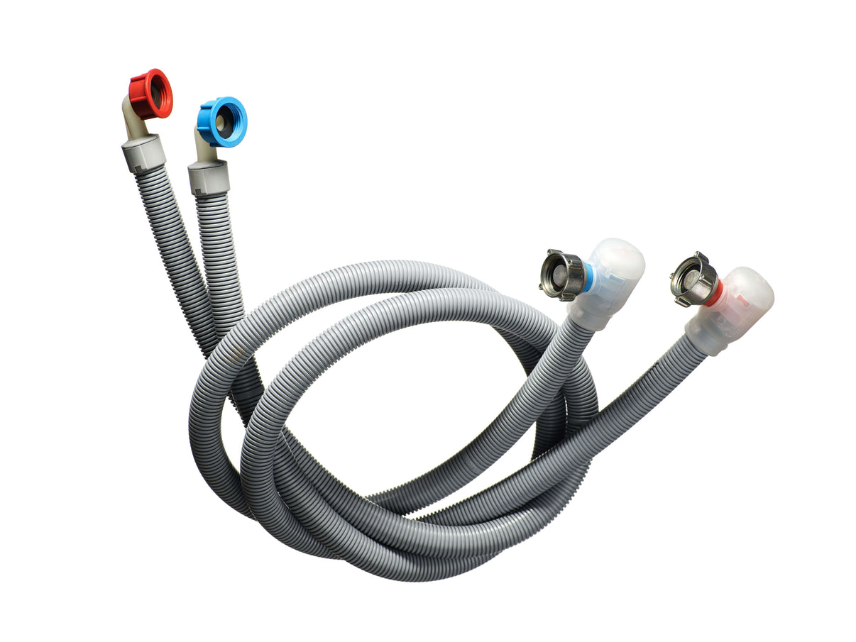 Flood Prevention Washing Machine Hose Set | Automatic Leak Shutoff ...